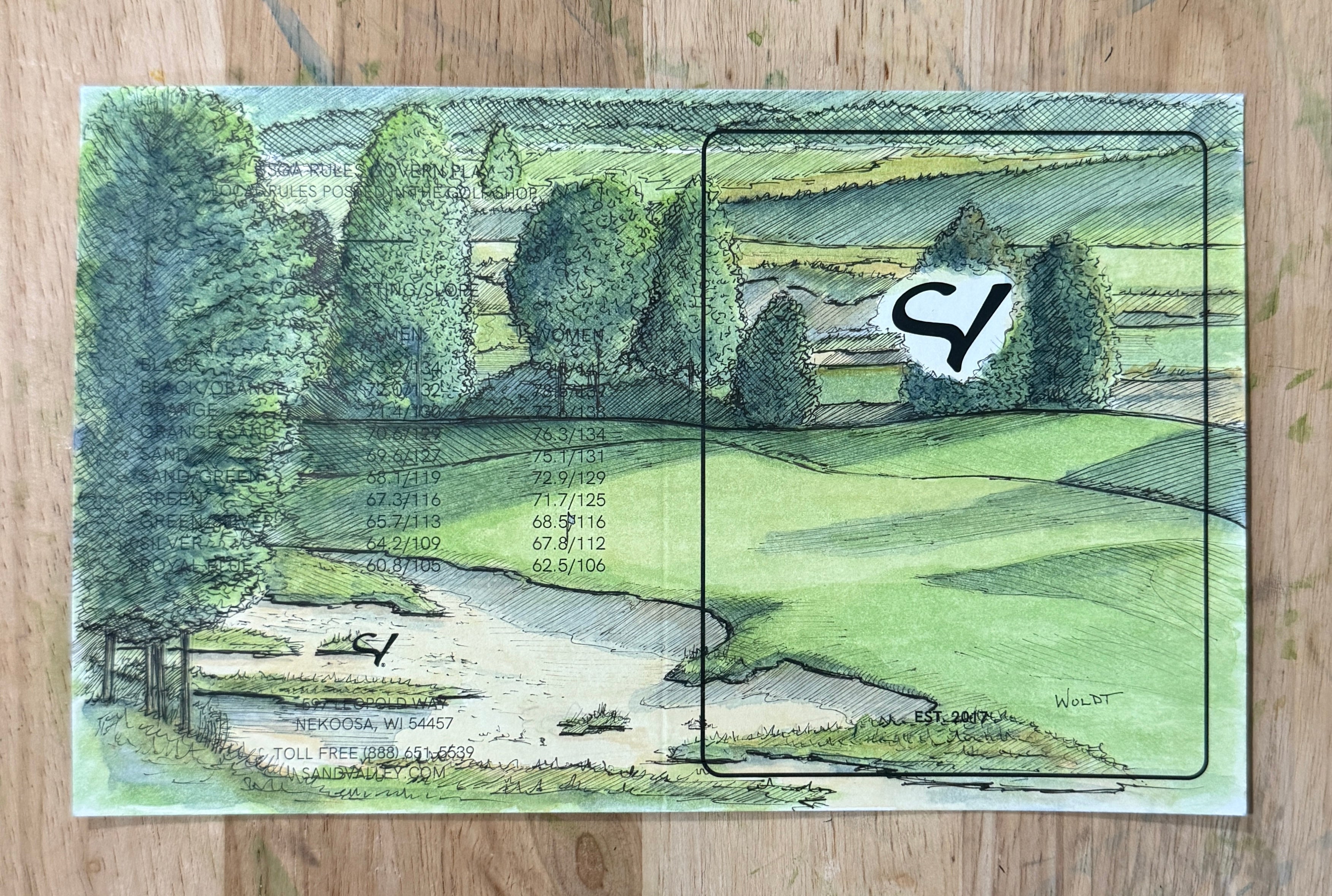 Sand Valley - Number 3 – Joe Woldt | Art